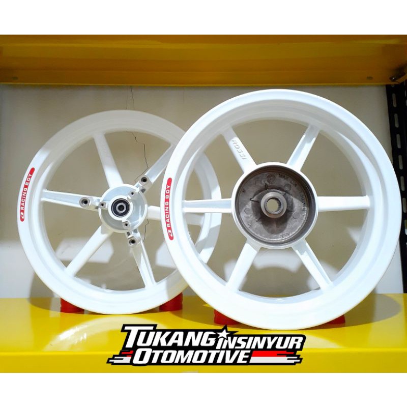 Jual Velg Racing Vrossi Zigen Model Starmax Palang 6 Yamaha Aerox White | Shopee Indonesia
