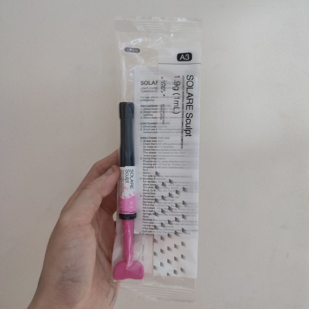 Jual Resin Komposit GC Solare Sculpt Composite Veneer Tambalan Gigi ...