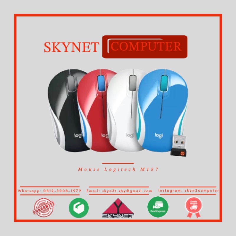 Jual Mouse Logitech M187 | Shopee Indonesia