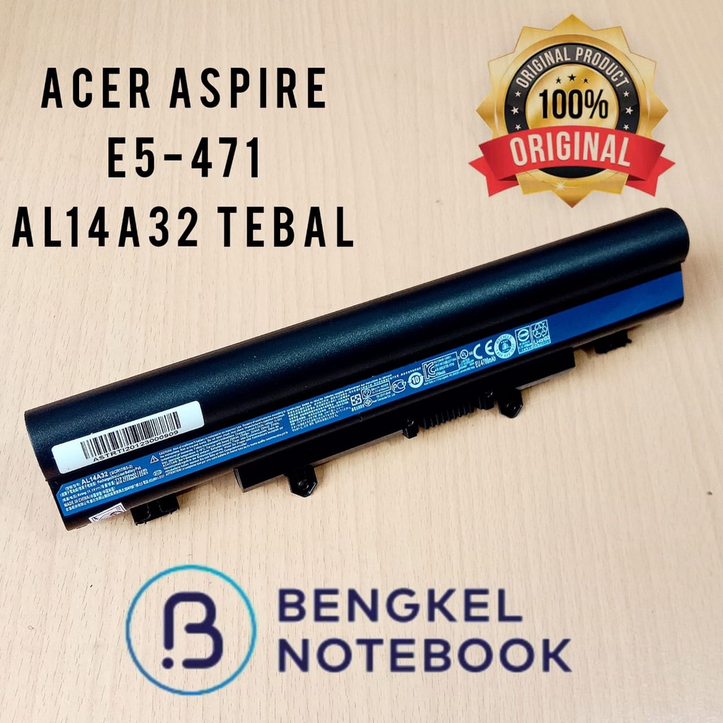 Jual Baterai Acer Aspire E14 E15 E5-411 E5-421G E5-471G E5-571 E5-471PG ...