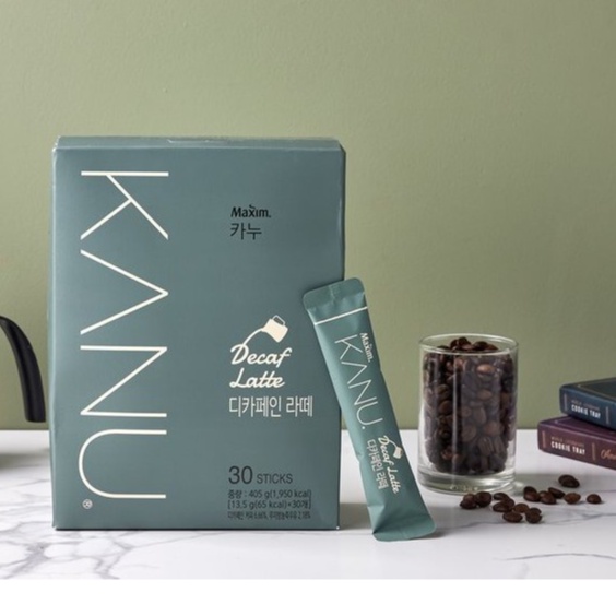 Jual Maxim Kanu Decaf Latte / Kopi Maxim Coffee Korea Instan | Shopee ...