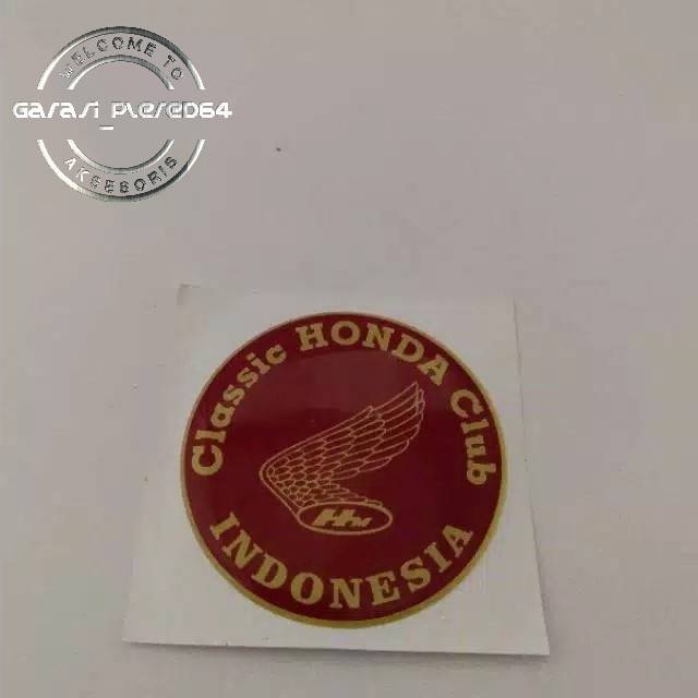 Jual emblem cb classic merah HONDA CLUB INDONESIA | Shopee Indonesia