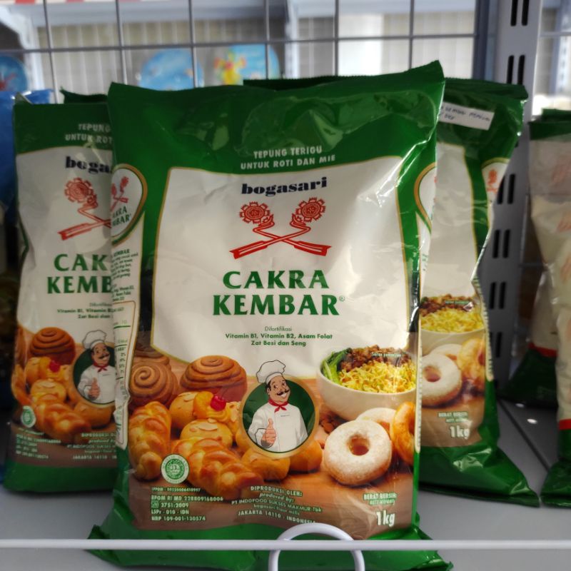 Jual Tepung Terigu Cakra Kembar Premium 1 kg | Shopee Indonesia