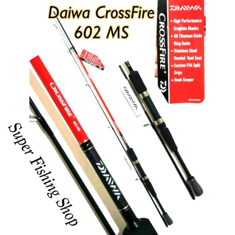Jual Joran Spinning Daiwa Crossfire 180cm | Shopee Indonesia