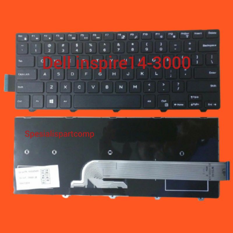 Jual Keyboard Laptop Dell Inspiron 14-3000 14-3441 14-3442 14-5442 14 ...
