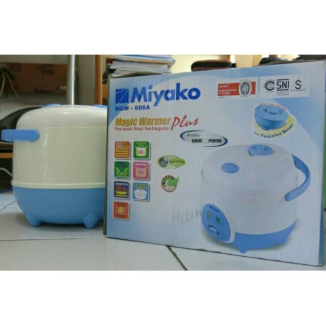 Jual Magicom mini miyako 606a - rice cooker miyako mcm 606a - magic com ...