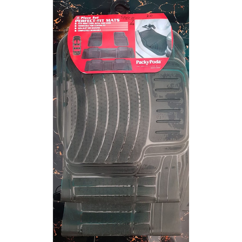 Jual Karpet Mobil Universal Set PACKY PODA ORIGINAL 100% 3 Baris ...