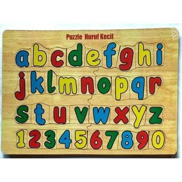 Jual Puzzle Abjad Huruf Kecil | Shopee Indonesia