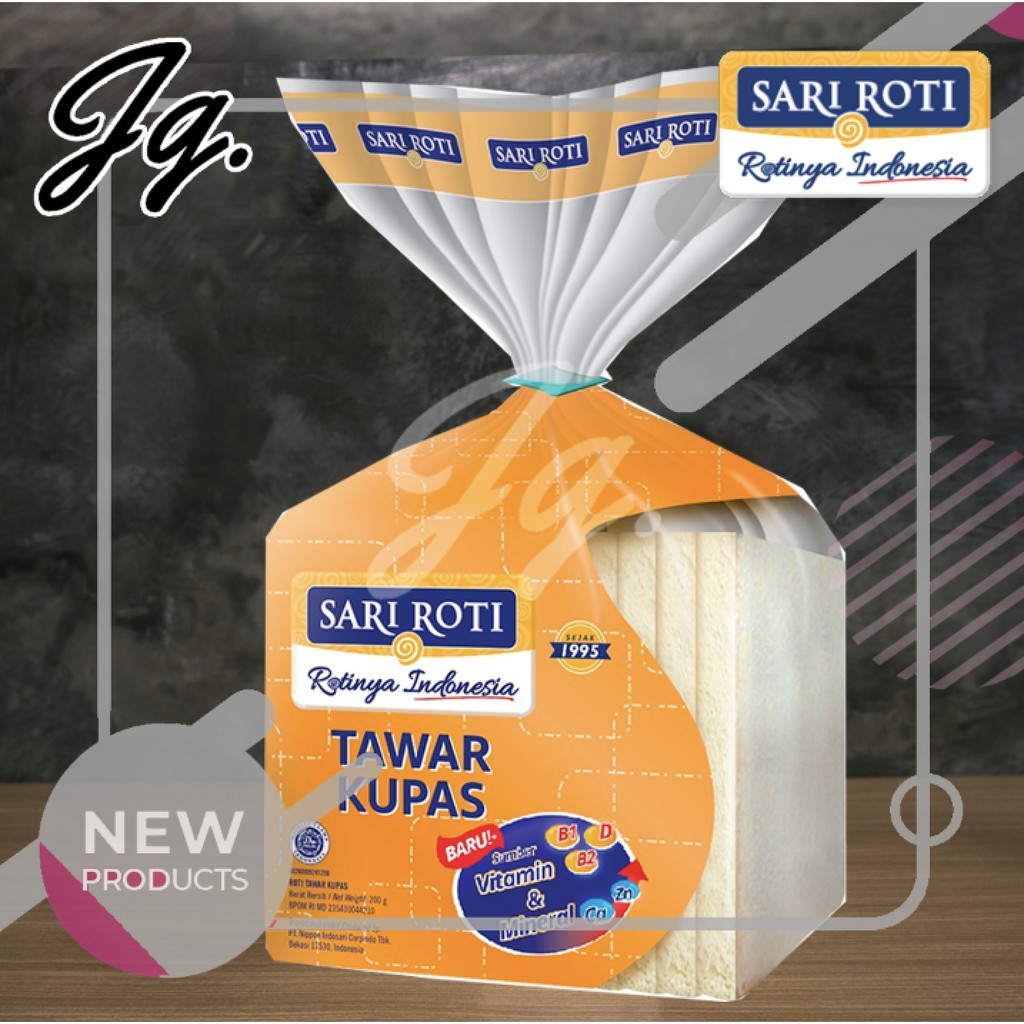 Jual SARI ROTI TAWAR KUPAS 200 GRAM | Shopee Indonesia