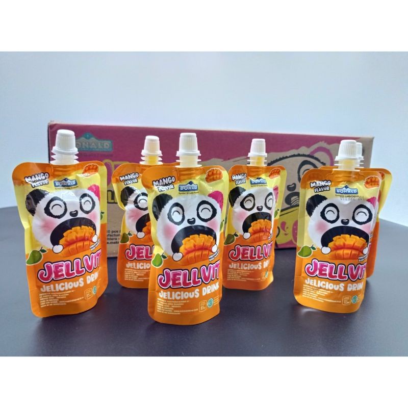 Jual DONALD JELLY VIT 70ML ( SATU PACK ISI 10) | Shopee Indonesia