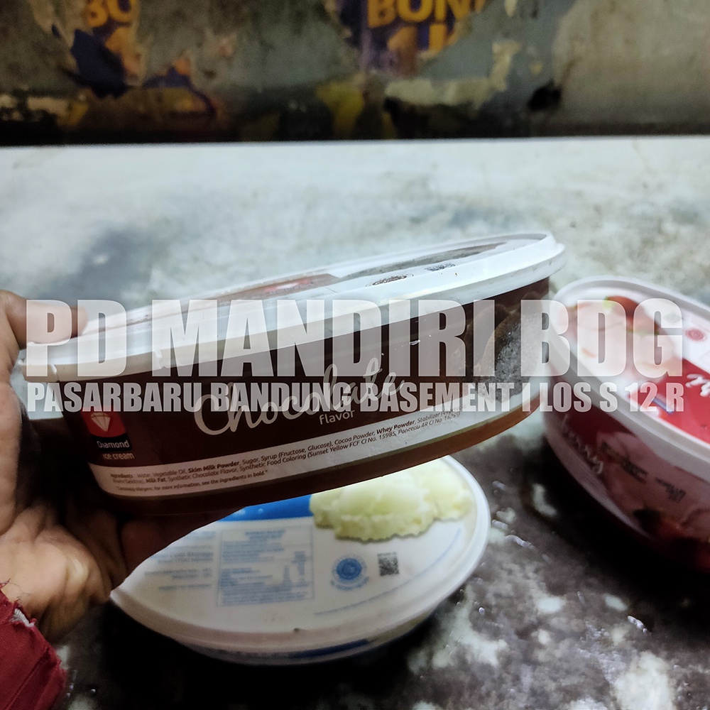 Jual DIAMOND ES KRIM COKLAT 700 ML | Shopee Indonesia