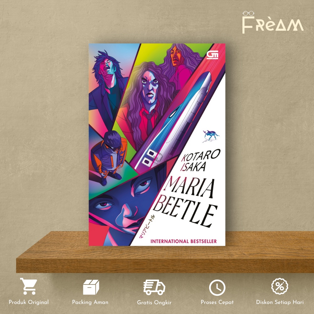 Jual Buku Novel Maria Beetle by Kotaro Isaka & Megumi Osuga | Shopee ...