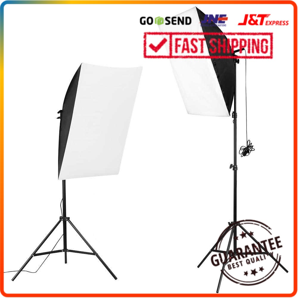 Jual PROMO Portrait Foto Studio Lighting Kit Youtube Vlog LD-TZ07A ...