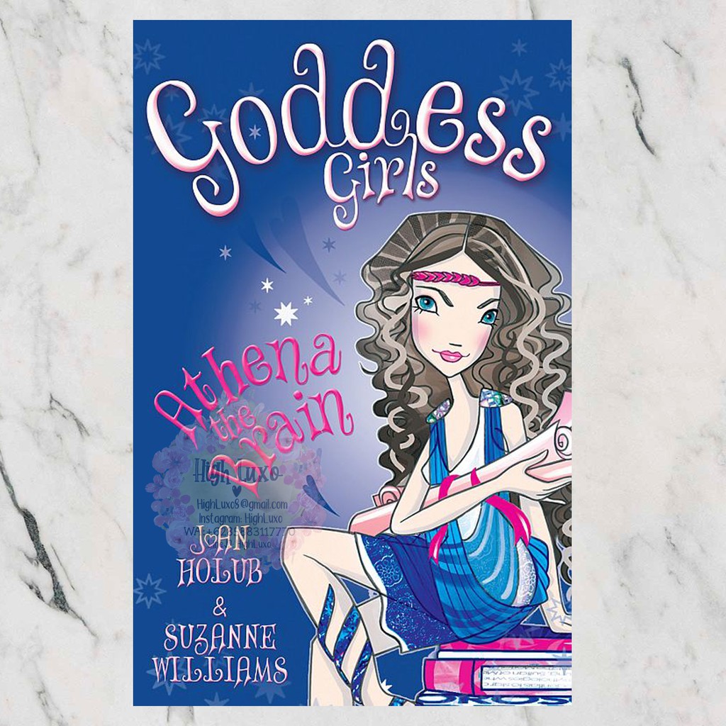 Jual Buku Novel Goddess Girls Athena The Brain Impor Import Inggris ...