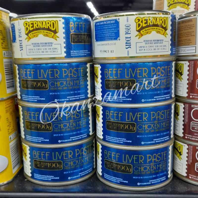 Jual Bernardi Beef Liver Paste 190gr | Shopee Indonesia