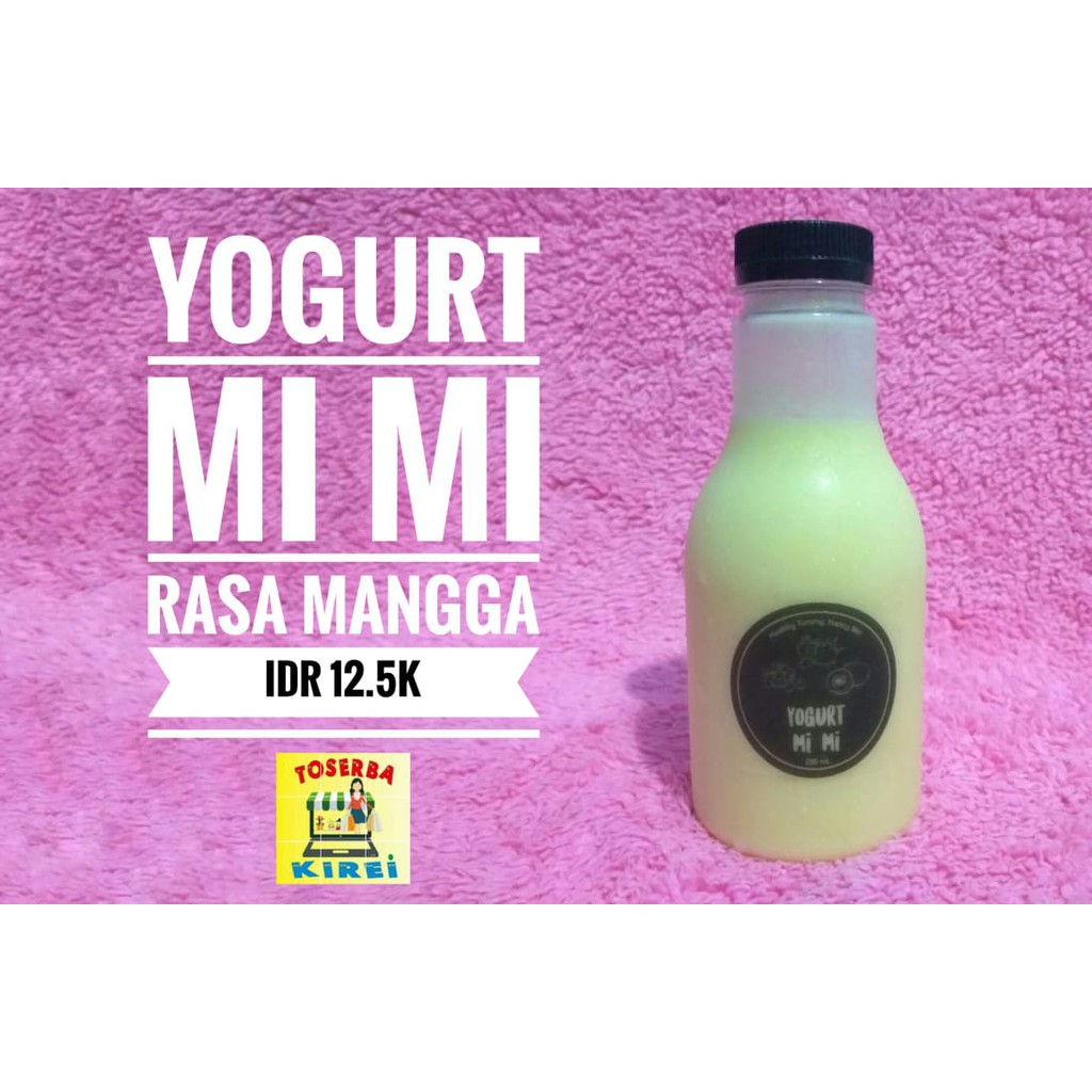 Jual Yogurt Mi Mi Rasa Strawbery (Gojek Only) | Shopee Indonesia