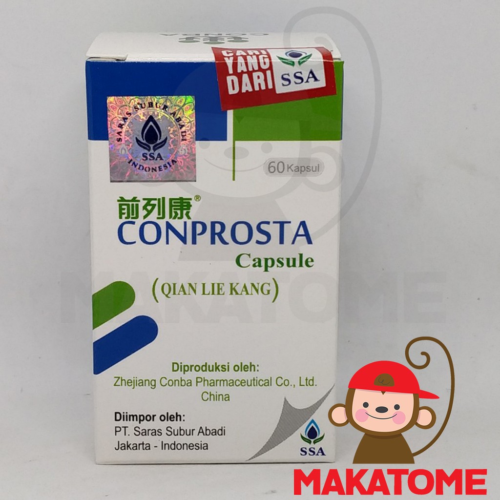 Jual Conprosta Capsule Qian lie Kang 60 kapsul prostat SSA Saras Subur ...