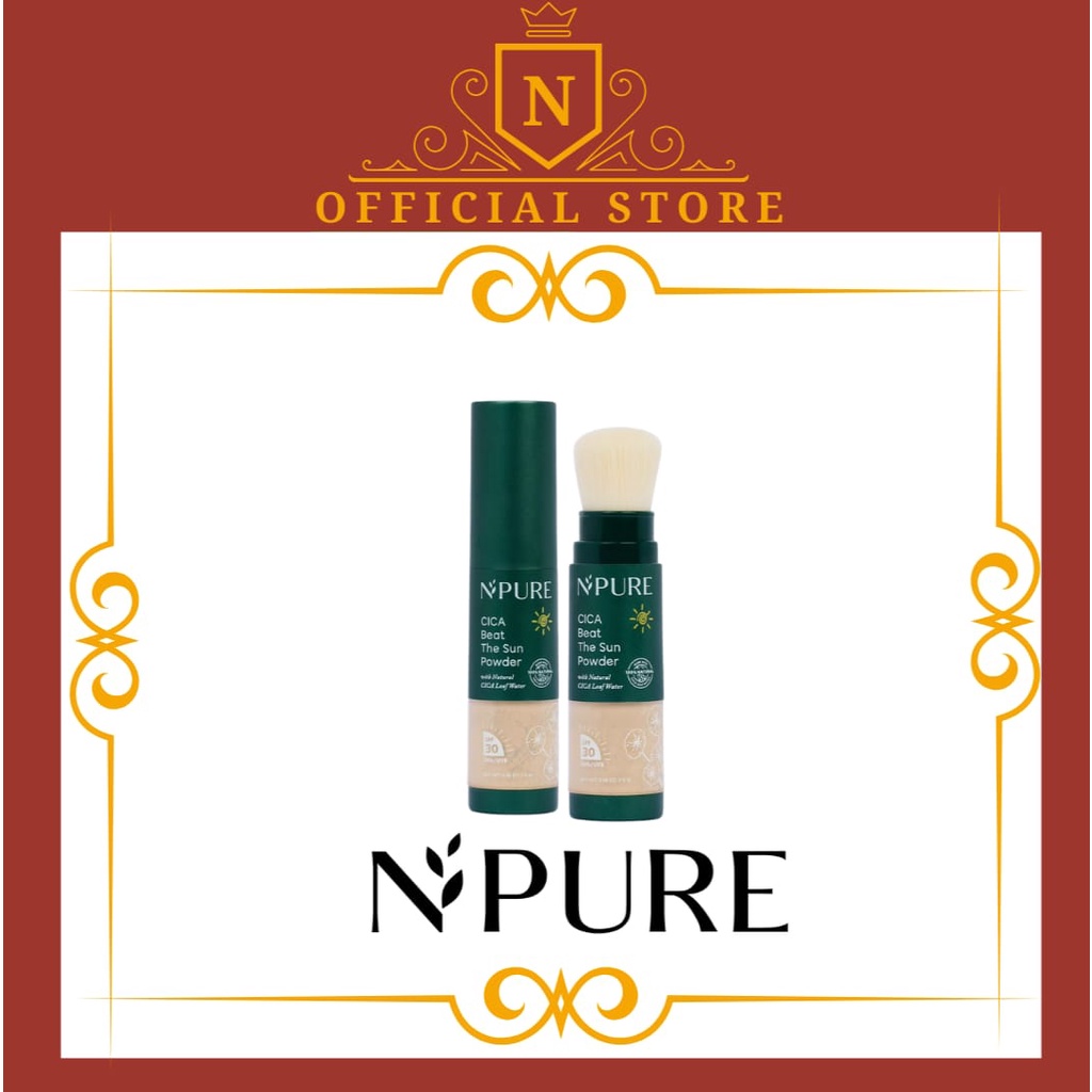 Jual N'PURE Cica Beat The Sun Powder SPF 30 | Shopee Indonesia