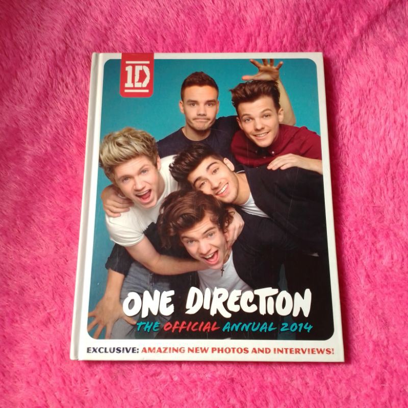 Jual ONE DIRECTION 1D - THE OFFICIAL ANNUAL 2014 (LIMITED) ORIGINAL ...