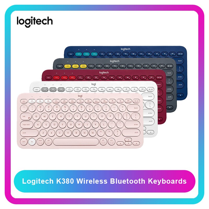 Jual Keyboard Logitech K380 Wireless Pastel Color Garansi 1 Tahun ...