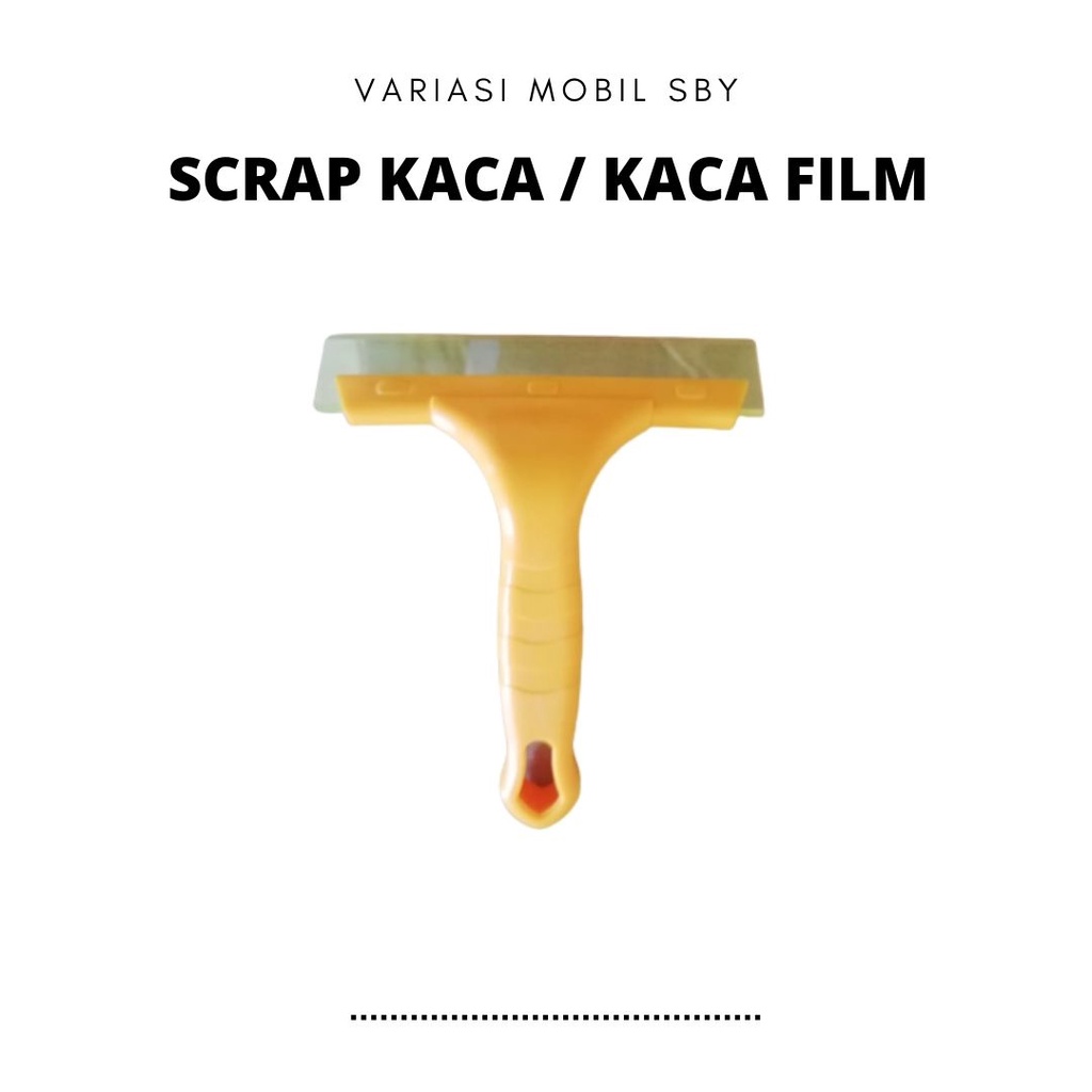Jual RAKEL SCRAPER ALAT PASANG KACA FILM STIKER WIPER PLASTIK PS 77 ...