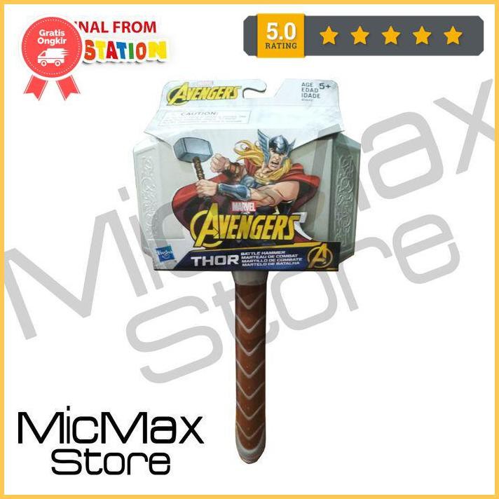 Jual Avengers Palu Thor Battle Hammer Not Infinity War Not Endgame ...