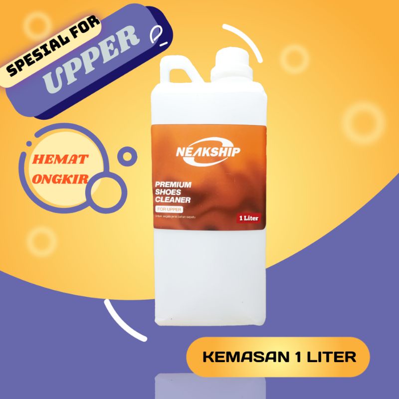 Jual Cairan pembersih sepatu cleaner pembersih sepatu 1 liter for upper ...