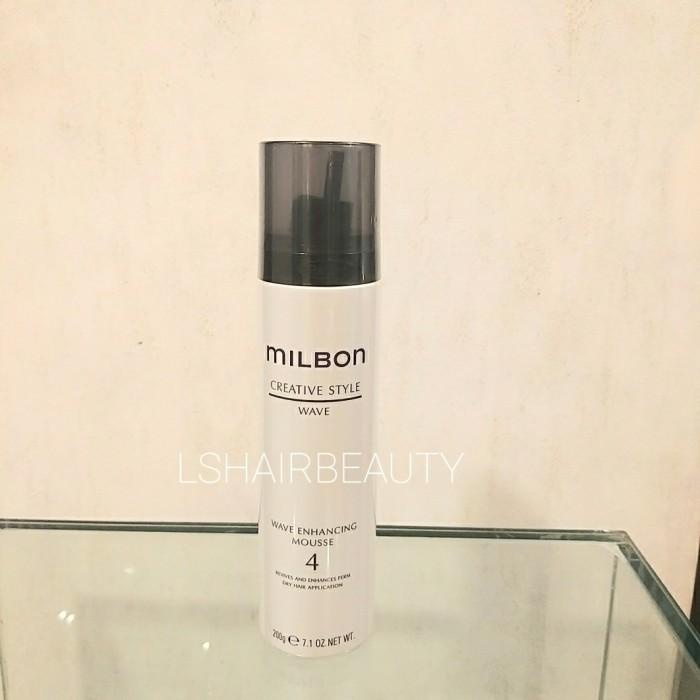 Jual Hairstyling Milbon Creative Style 4 Wave Enhancing Mousse 200G | Shopee Indonesia