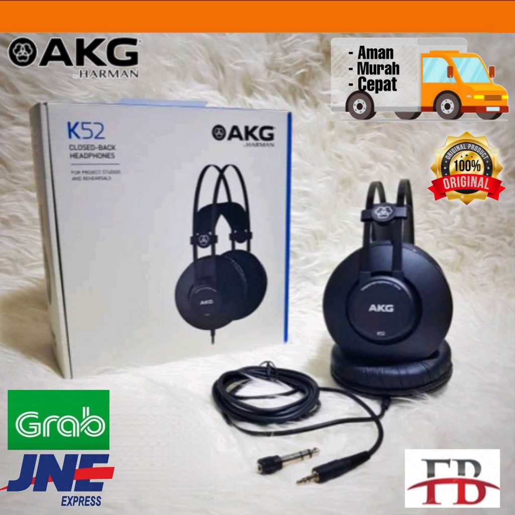 Jual AKG K52 Studio Monitor Headphone / K 52 / K-52 Original | Shopee Indonesia