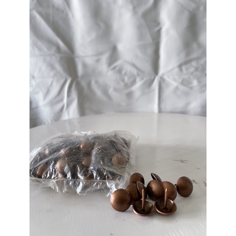 Jual PROMO Paku pines besar mebel bronze / paku piner jamur besar ...