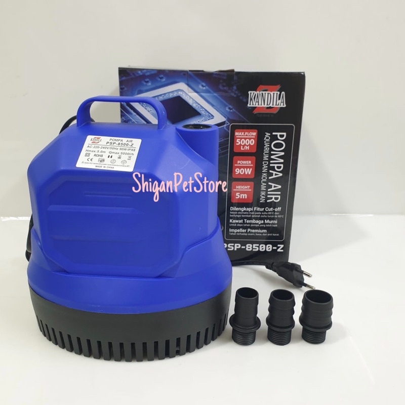 Jual KANDILA PSP 8500 Z Pompa Air Celup Kolam Aquarium Ikan PSP8500Z ...
