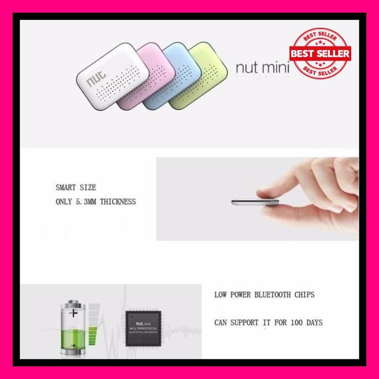 Jual Nut Mini Tracker Origina Lenovo Alarm Cari Barang Hilang Gps ...