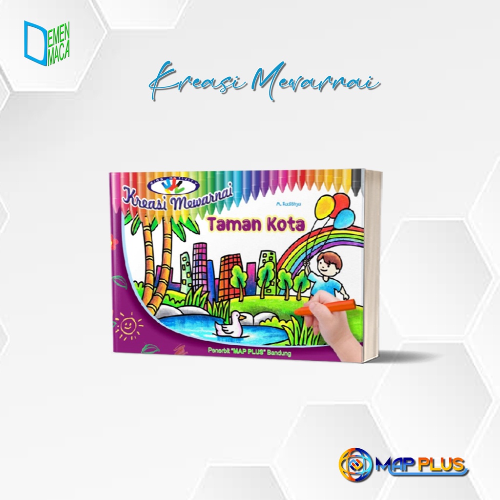 Jual Kids Activity - Kreasi Mewarnai - Map Plus | Shopee Indonesia
