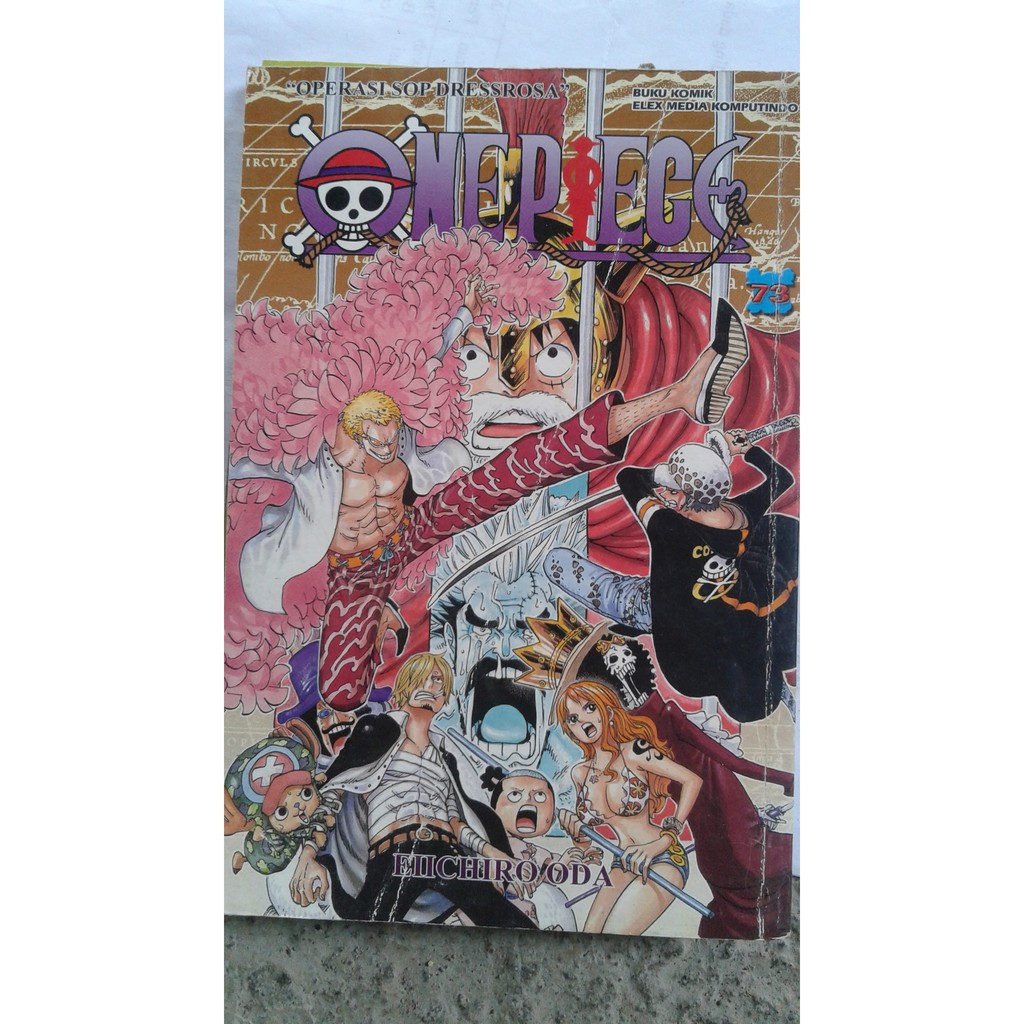 Jual komik manga bekas one piece volume 73 | Shopee Indonesia
