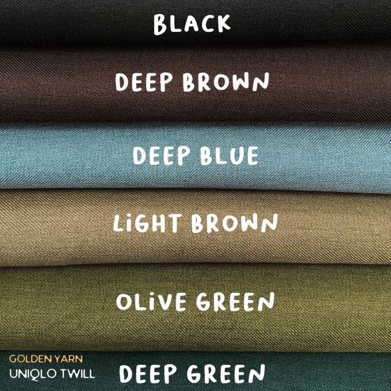 Jual Kain Uniqlo Twill Stretch Premium | Twill Stretch murah | Kain ...