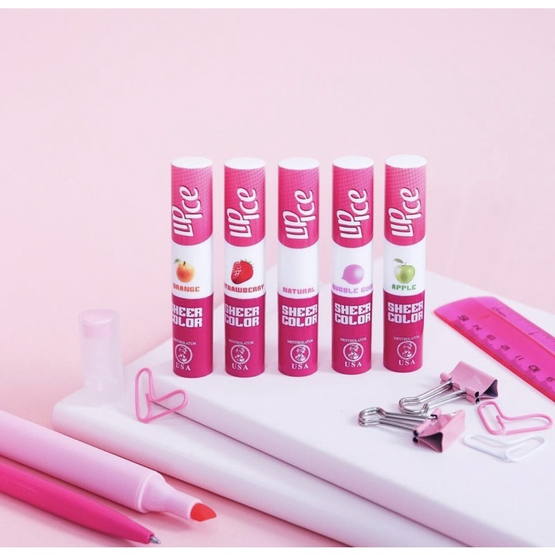 Jual Lip Ice Sheer Color / Lip Ice Lipbalm | Shopee Indonesia