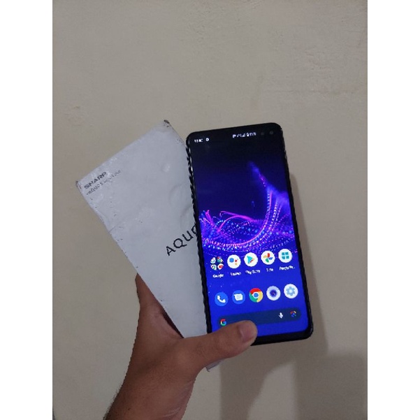 Jual Sharp Aquos Sense 4 Plus 8/128 Resmi fullset | Shopee Indonesia