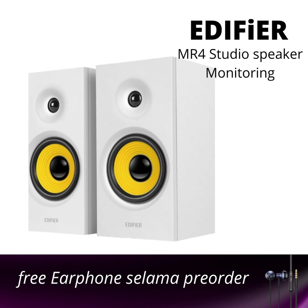 Jual Edifier MR4 Active 2.0 Monitoring Bookshelf Speaker Set | Shopee ...
