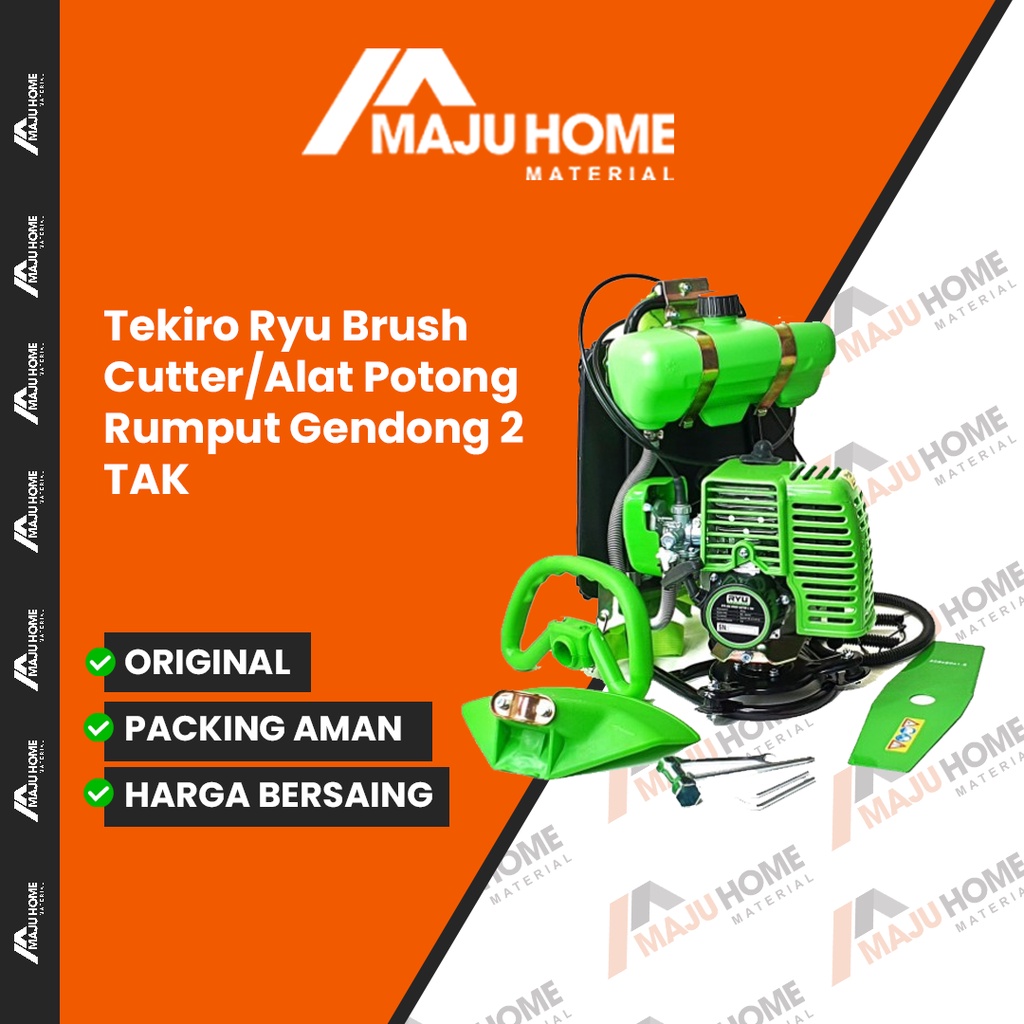 Jual Tekiro Ryu Brush Cutter/Alat Potong Rumput Gendong 2 TAK | Shopee ...