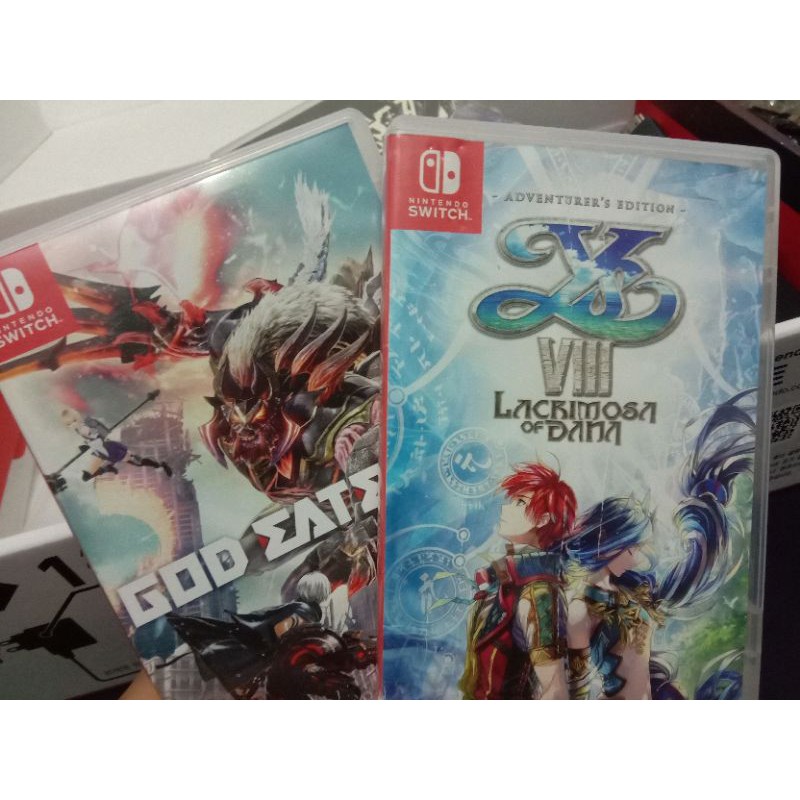 Jual God Eater 3 dan Ys VIII (switch) | Shopee Indonesia