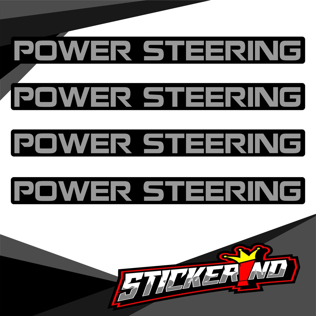 Jual STICKER STIKER POWER STEERING L300 LSAPEK | Shopee Indonesia