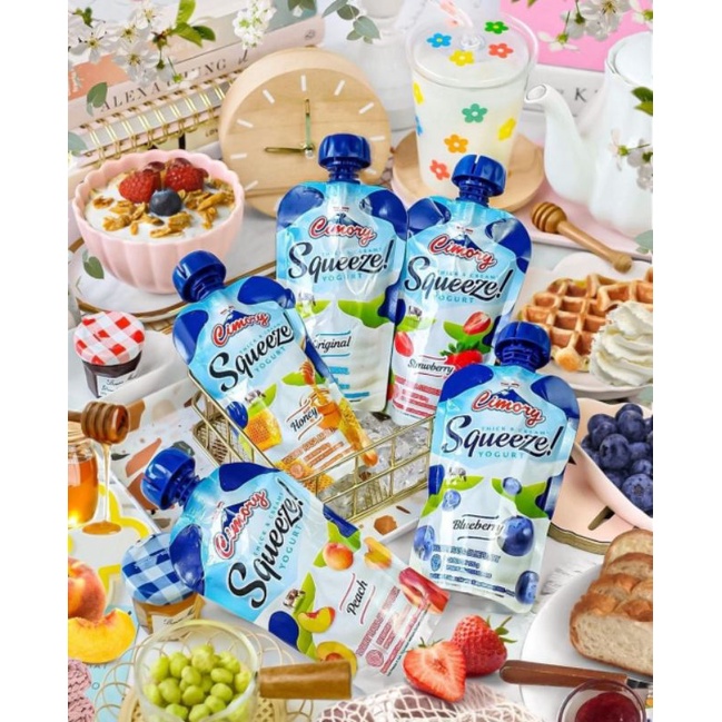 Jual CIMORY Squeeze yoghurt pouch 120g | Shopee Indonesia