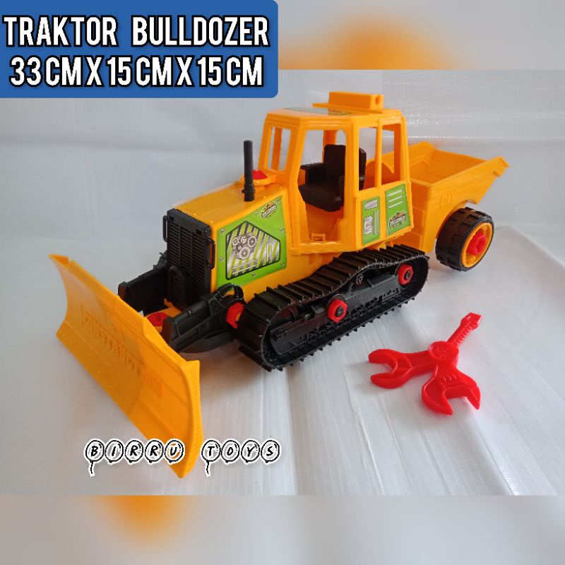 Jual Mainan Truk Traktor Bulldozer - Truk Konstruksi | Farm Truck ...