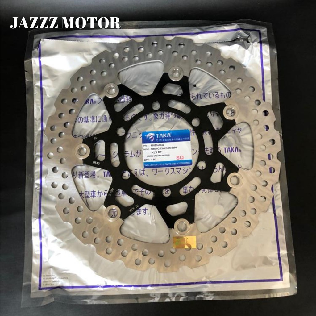 Jual PIRINGAN DISC REM CAKRAM DEPAN DISK BRAKE KLX DT TAKA | Shopee ...