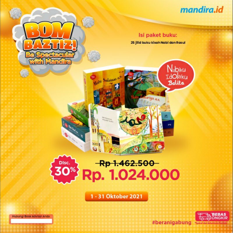 Jual Paket Nabiku Idolaku Balita Full Set Boardbook Anak Buku Anak ...