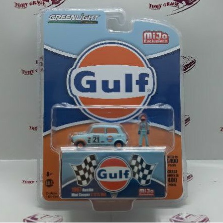 Jual Greenlight Gulf 1967 Austin Mini Cooper S 1275 Mk1 | Shopee Indonesia