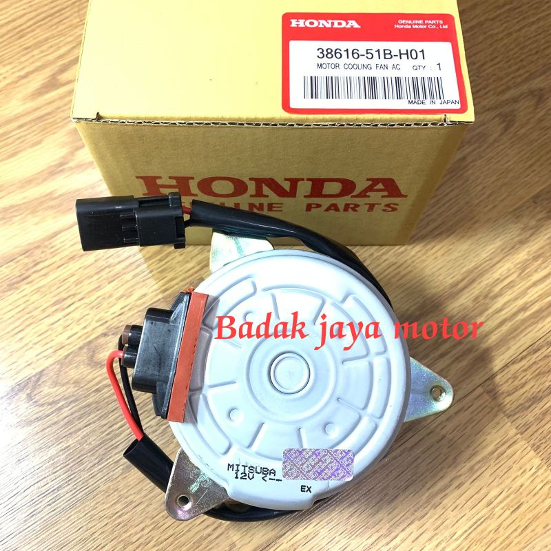 Jual MOTOR FAN AC MOTOR COOLING FAN AC HONDA HRV MITSUBA | Shopee Indonesia