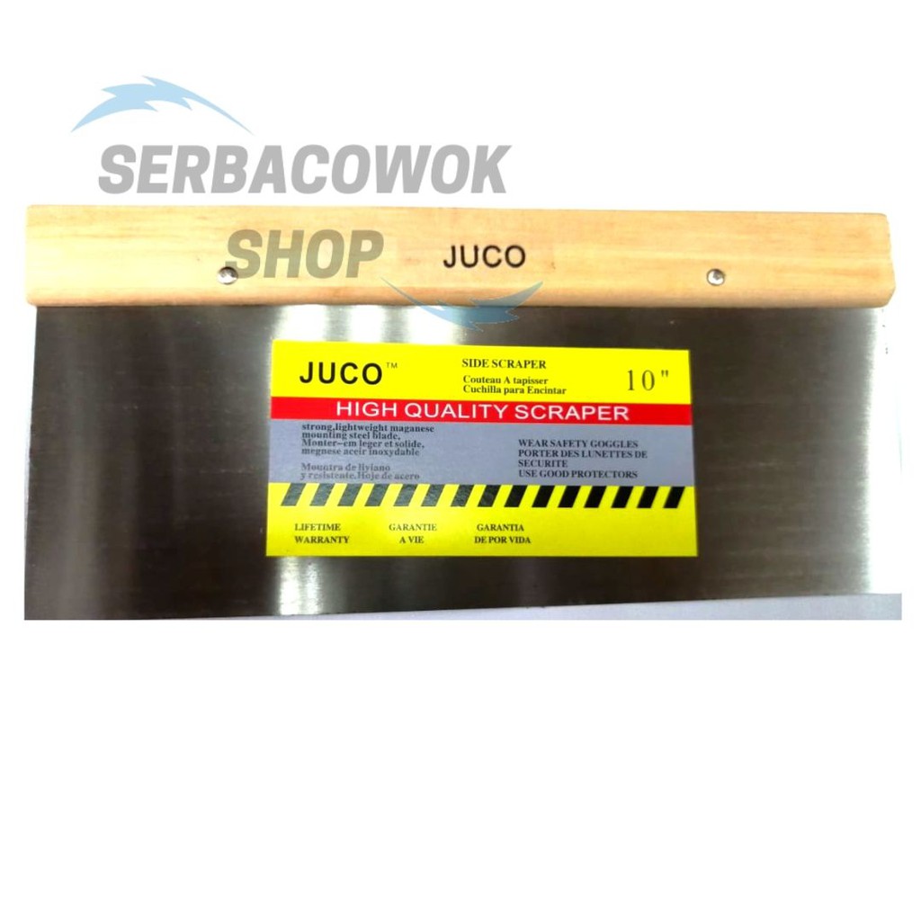 Jual Skrap Kape Scraper 10 Inch JUCO Sendok Plat Termurah Berkualitas ...