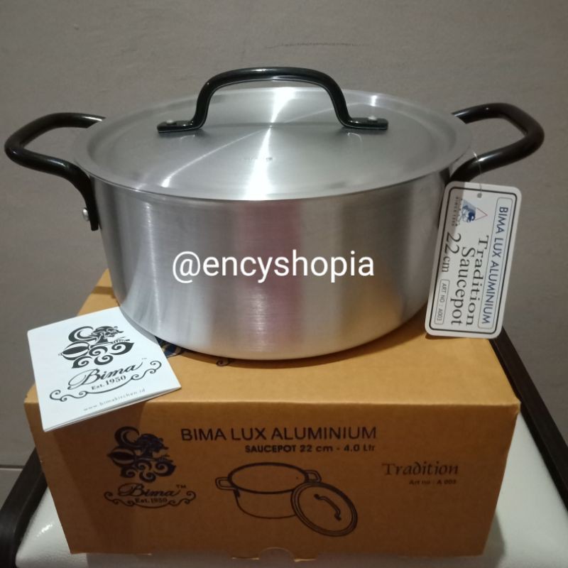 Jual PANCI BIMA LUX TRADITION Aluminium 22 CM | Shopee Indonesia