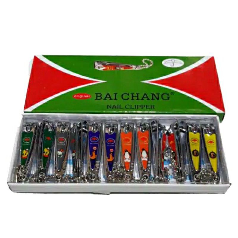 Jual 12pcs GUNTING KUKU ORIGINAL BAICHANG SUPER TAJAM | Shopee Indonesia